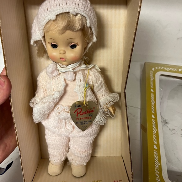 Effanbee | Toys | Punkin Effanbee Doll Blonde 374 Nib Vintage 97s Boxed ...